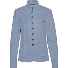 WHITE LABEL Stehkragenjacke Bleu (Gr&ouml;&szlig;e: 36)