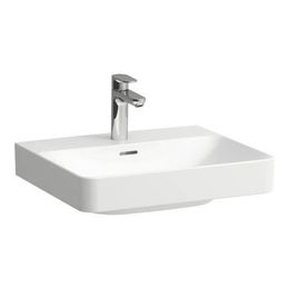 Laufen Pro X Aufsatz-Waschtisch 81086.2, 1 Hahnloch mit &Uuml;berlauf H816862A001041