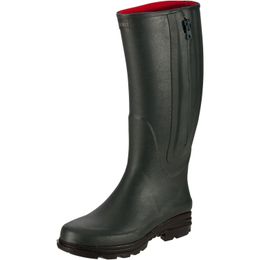 Parforce Essential Gummistiefel mit Rei&szlig;verschluss und Neoprenfutter Oliv (Gr&ouml;&szlig;e: 36)