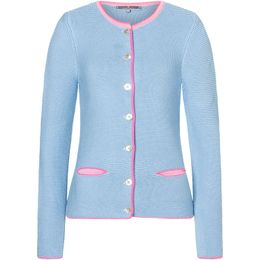 LIEBLINGSST&Uuml;CK Lieblingsst&uuml;ck Strickjacke ZaraL Blue Bell (Gr&ouml;&szlig;e: 34)