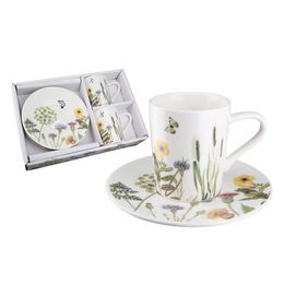 Espresso-Set &raquo;Fr&uuml;hlingsgr&uuml;&szlig;e&laquo;