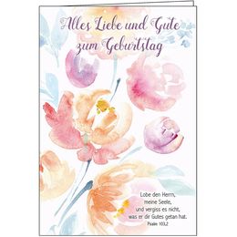 Alles Liebe und Gute zum Geburtstag