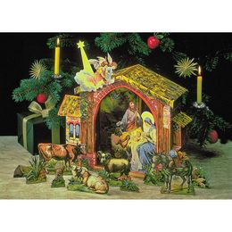 Schreiber-Bogen &raquo;Gro&szlig;e Weihnachtskrippe&laquo;