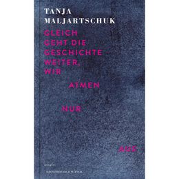 Gleich geht die Geschichte weiter, wir atmen nur aus