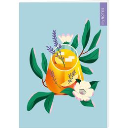 myNOTES Papeterie: Notizheft Farben des Sommers - Limonade