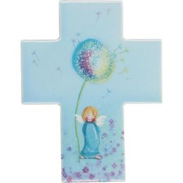 Porzellankreuz - Schutz und Segen (1 St&uuml;ck)