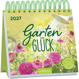 Postkartenkalender Gartengl&uuml;ck 2027