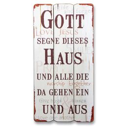 Wandbild &raquo;Gott segne dieses Haus&laquo;
