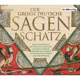 DER H&Ouml;RVER 6 CDs: &raquo;Der gro&szlig;e deutsche Sagenschatz&laquo;