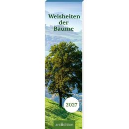 Lesezeichenkalender Weisheiten der B&auml;ume 2027