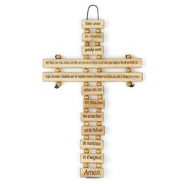 Holzkreuz &raquo;Vater unser&laquo;