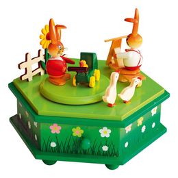 Spieldose &raquo;Hasenfamilie&laquo;