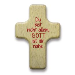 Handkreuz &raquo;Du bist nicht allein&laquo;