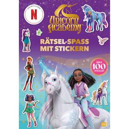 cbj Unicorn Academy - R&auml;tselspa&szlig; mit Stickern