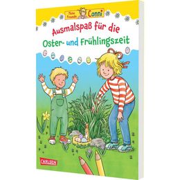 Carlsen Verlag Conni Gelbe Reihe (Besch&auml;ftigungsbuch): Ausmalspa&szlig; f&uuml;r die Oster- und Fr&uuml;hlingsz...