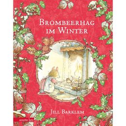Brombeerhag im Winter
