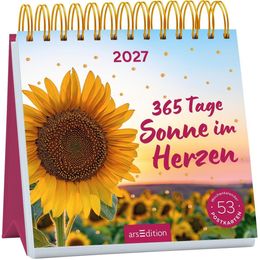 Postkartenkalender 365 Tage Sonne im Herzen 2027