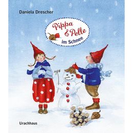 Pippa und Pelle im Schnee