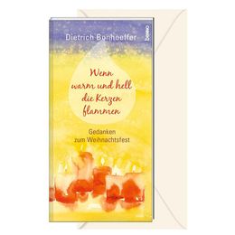 Geschenkheft &raquo;Wenn warm und hell die Kerzen flammen&laquo;