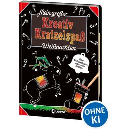 Mein gro&szlig;er Kreativ-Kratzelspa&szlig;: Weihnachten