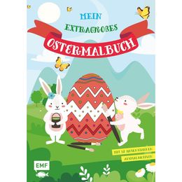 Mein extragro&szlig;es Ostermalbuch