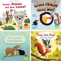 Carlsen Verlag Maxi-Pixi-Box 126: Kleine Tiere - gro&szlig;e Gef&uuml;hle (4x5 Exemplare)