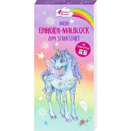 Coppenrath Mini-Malblock - Mein Einhorn-Malblock zum Schulstart