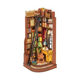 Book-Nook-Modellbausatz &raquo;B&uuml;cherzimmer&laquo;