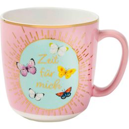 Bl&uuml;tentr&auml;ume Kaffeebecher "Zeit f&uuml;r mich", 350 ml