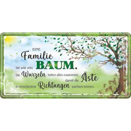 Deko-Schild &raquo;Eine Familie ist wie ein Baum&laquo;