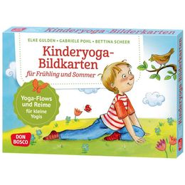 Kinderyoga-Bildkarten f&uuml;r Fr&uuml;hling und Sommer