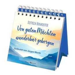Aufsteller &raquo;Von guten M&auml;chten wunderbar geborgen&laquo;