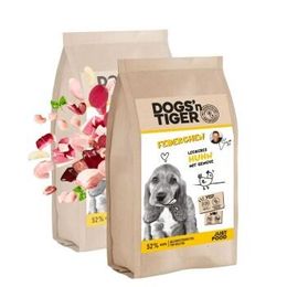 Dogs'n Tiger Junior Federchen Huhn & Gem&uuml;se 2x2 kg