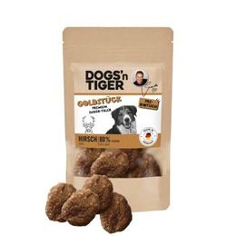 Dogs'n Tiger Goldst&uuml;ck Snacks Hirsch 10x75 g