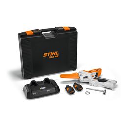 STIHL Akku-Geh&ouml;lzschneider GTA 40, Set mit 2 x AS 2 und AL 5-2 und Koffer (GA040116910)
