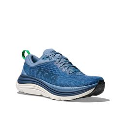 Laufschuh Hoka One One "GAVIOTA 5", Herren, Gr. 41, downpour, thunder cloud, Synthetik, Textil, mehrfarbig, Schuhe Laufschuh