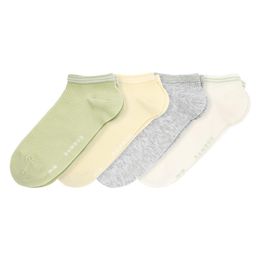 Gina Benotti 4 Paar Damen Sneaker-Socken im Set
