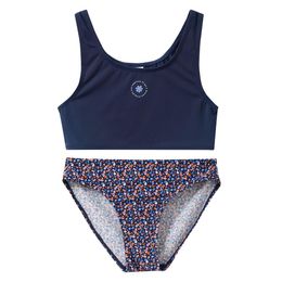 Yigga M&auml;dchen Bikini mit Bl&uuml;mchen