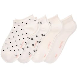 Gina Benotti 4 Paar Damen Sneaker-Socken im Set