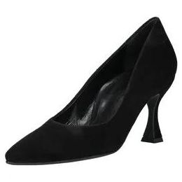 Pumps Paul Green "Paul Green Pumps Veloursleder", Damen, Gr. 38, schwarz, Veloursleder, Schuhe Pumps