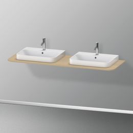 Duravit Happy D.2 Plus Konsole mit 2 Ausschnitten f&uuml;r 2 Aufsatzwaschtische, HP032HB7171#2xAusschnitt23596,