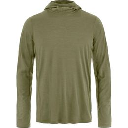Fj&auml;llr&auml;ven Fj&auml;llr&auml;ven Hoodie Abisko Wool Laurel Green (Gr&ouml;&szlig;e: S)