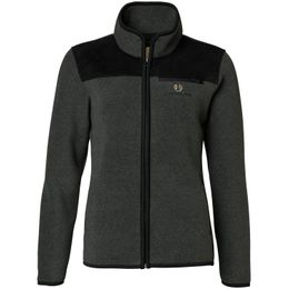 Chevalier Damen Fleecejacke Brodie Anthracite (Gr&ouml;&szlig;e: 36)