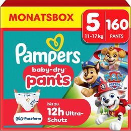 Pampers Baby Pants Baby Dry Gr. 5 Junior (11-17 kg) Limited Edition Paw Patrol Monatsbox
