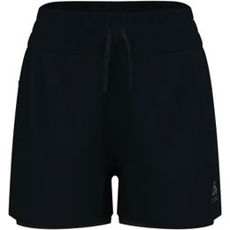Odlo ZEROWEIGHT 3 INCH Laufshorts Damen - Gr&ouml;&szlig;e XL - schwarz