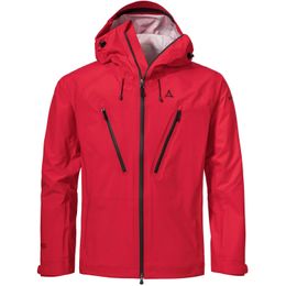 Sch&ouml;ffel Sch&ouml;ffel Blaueis Hardshelljacke Herren - Gr&ouml;&szlig;e 48 - rot
