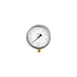 Riegler Feinmessmanometer, G 1/2 radial unten, 0 - 400,0 bar, &Atilde;&tilde; 160, 1173)