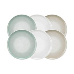 Seltmann Weiden Fr&uuml;hst&uuml;cksteller Sento Home &oslash; 21,4 cm 6er Set