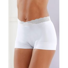 w&auml;schepur w&auml;schepur Damen Panty, wei&szlig;, Gr&ouml;&szlig;e 36/38