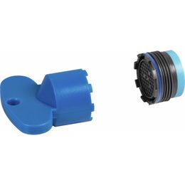 CORNAT Luftsprudler blau M18,5, AG